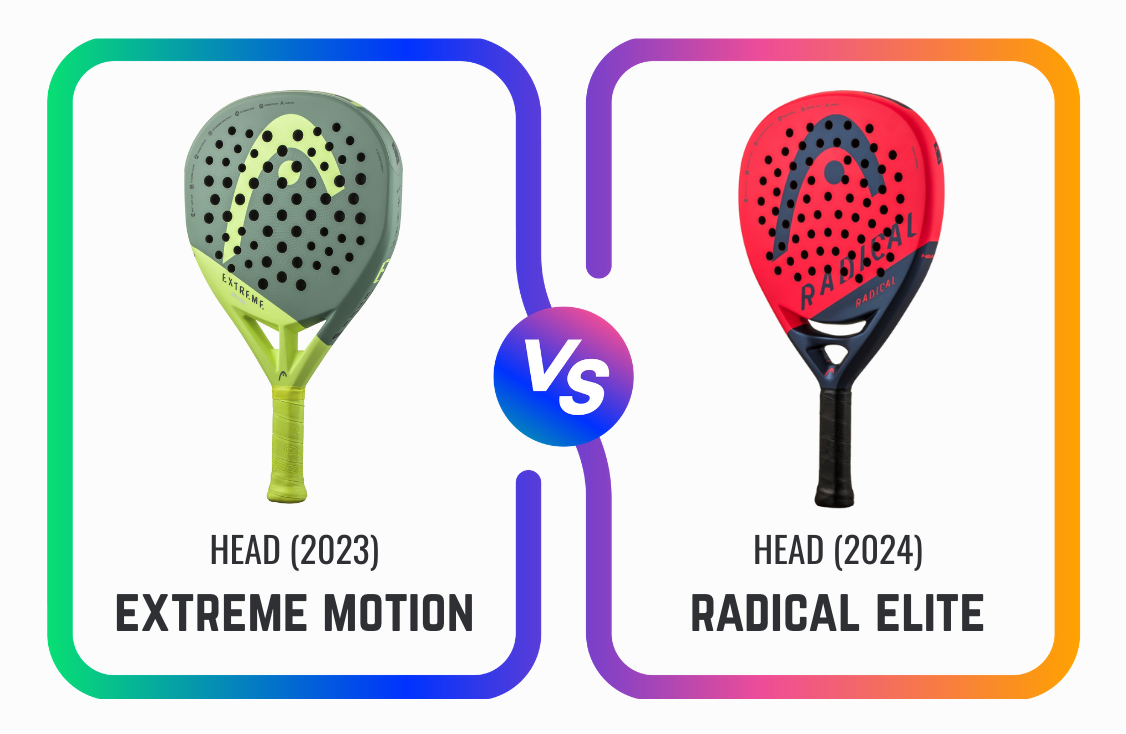 HEAD Extreme Motion (2023) vs HEAD Radical Elite (2024) – ThePadelShop ...